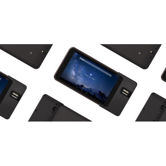 RT080 iBio 8" Rugged Tablet Computer with Fingerprint Scanner